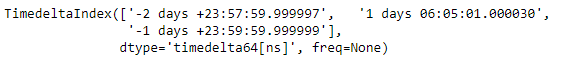 Python Pandas Timedeltaindexmicroseconds Geeksforgeeks