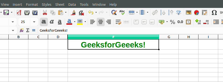 Php Spreadsheetexcelwriter Sethalign Function Geeksforgeeks